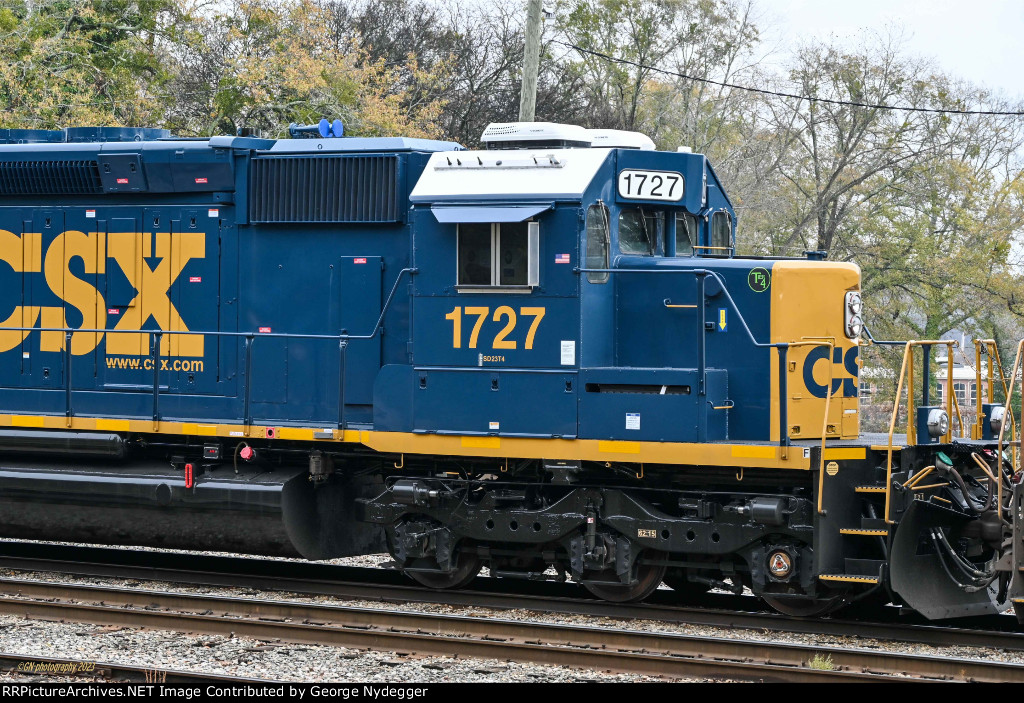 CSX 1727 SD23T4 rebuilt EMD